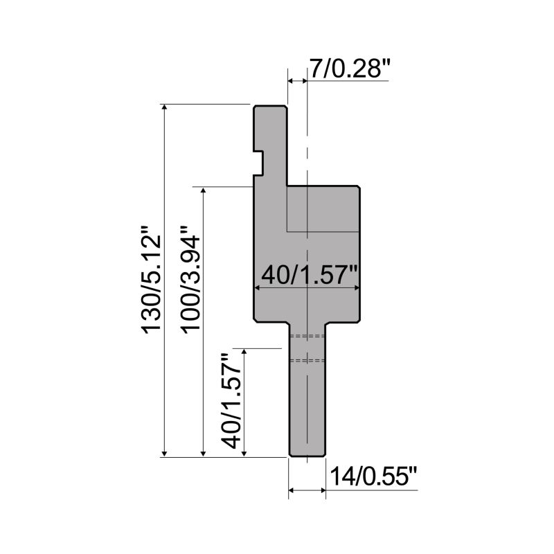 INT100 - Intermediates and Punch Adapters - Rolleri S.p.A.