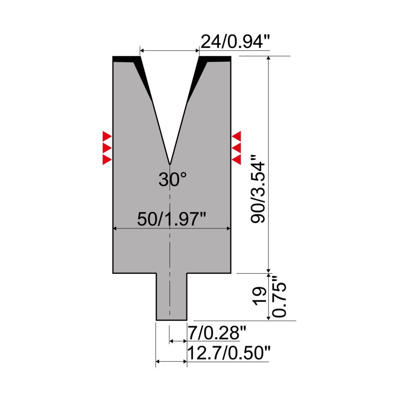 LM90.24.30 - Type R4: Dies - Rolleri S.p.A.